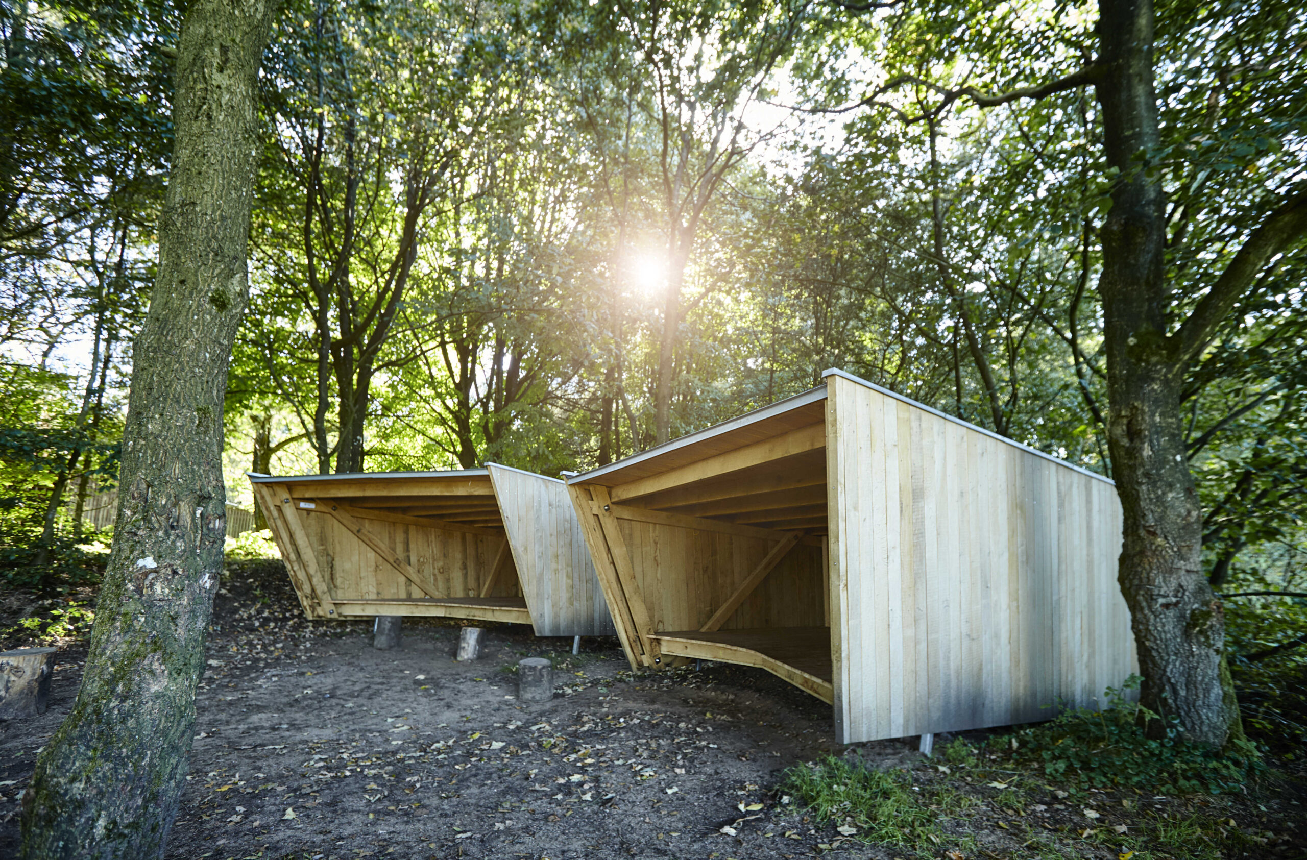 Shelters til legeplads, skolegård og parker | Kaj Bech A/S